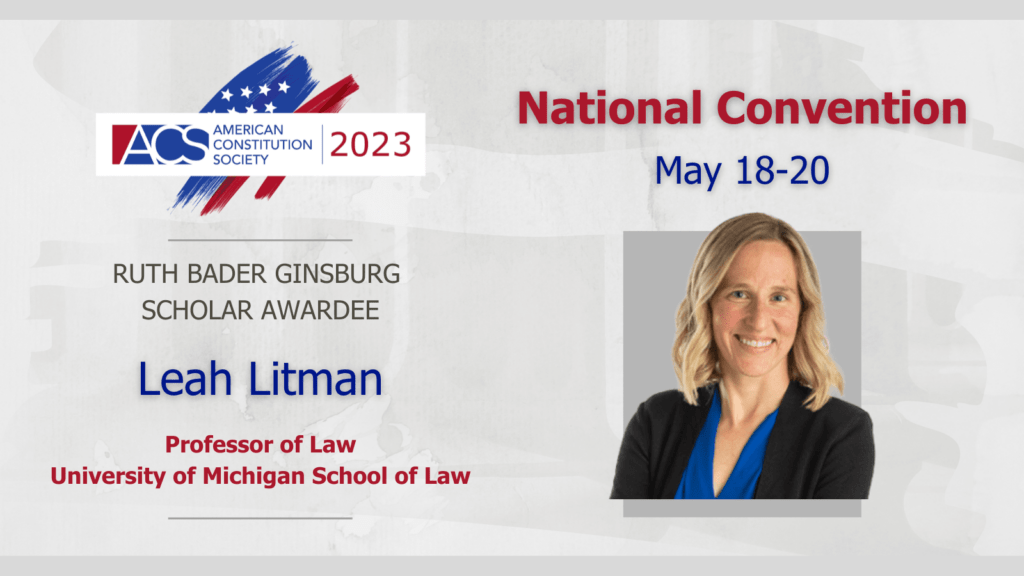 Past Ruth Bader Ginsburg Scholar Award Winners | ACS